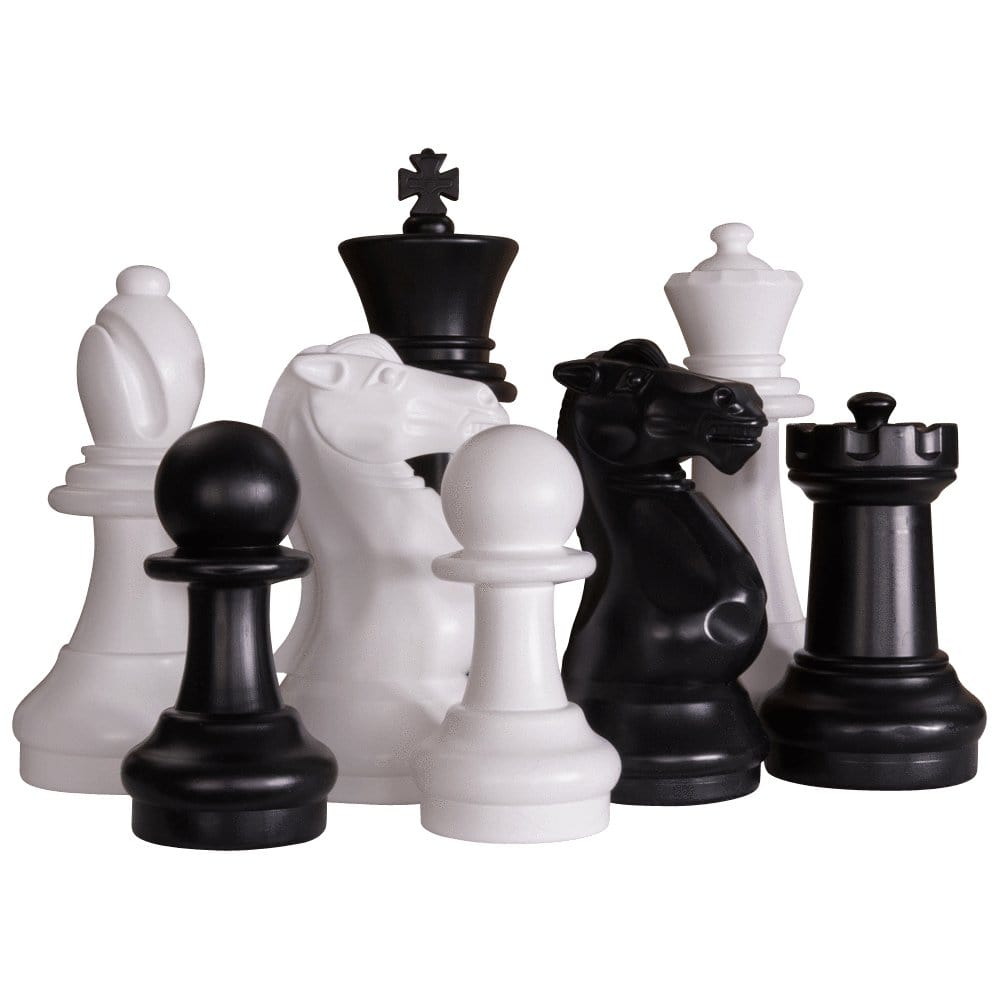 16 Inch Plastic Giant Chess Set | Giant Outdoor Chess