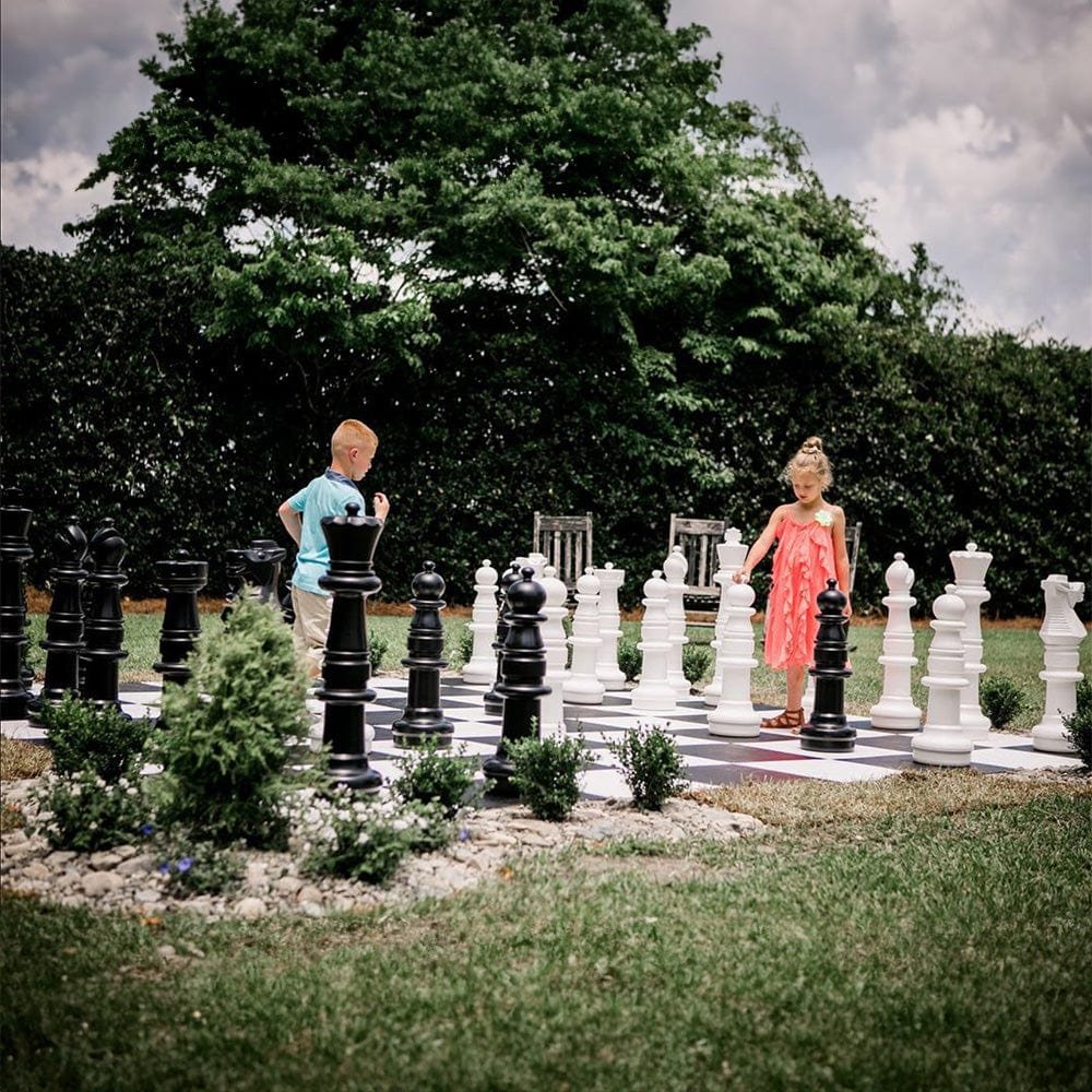 37 Inch Plastic Giant Chess Set | Giant Outdoor Chess