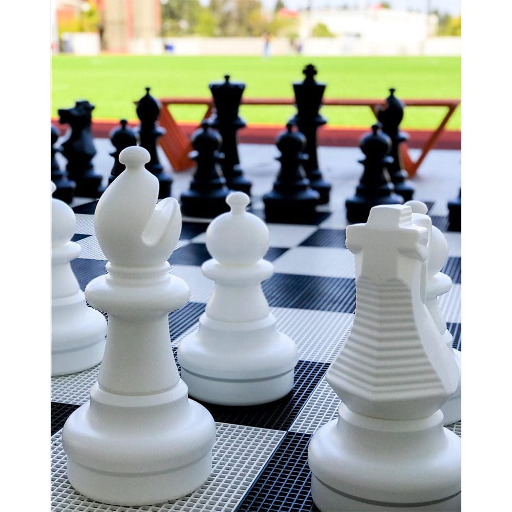 Giant Plastic Chess Set with Board | 12 Inches Tall | MegaChess