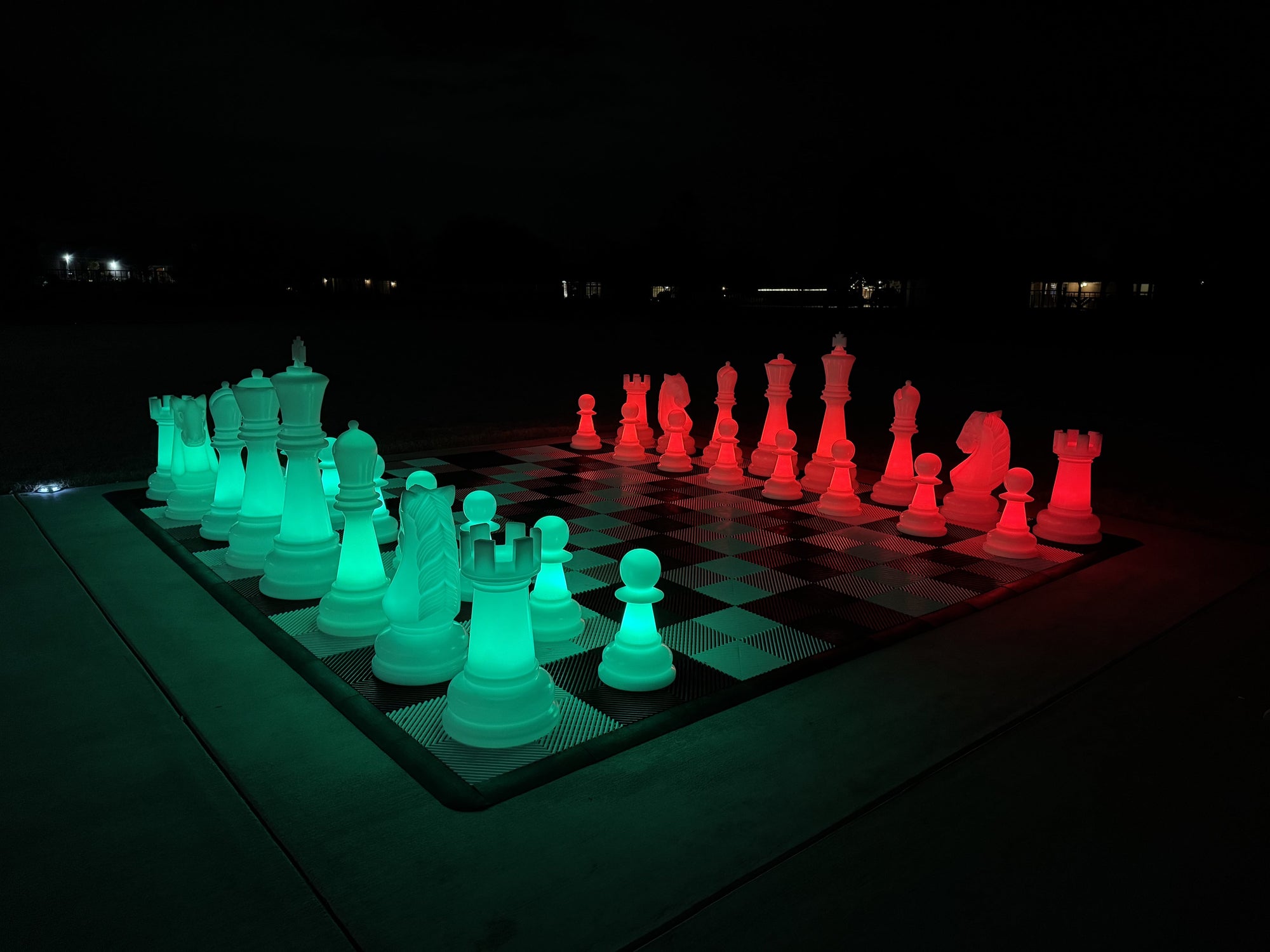 26 Inch Perfect Light-up LED Giant Chess Set | Three Options Available