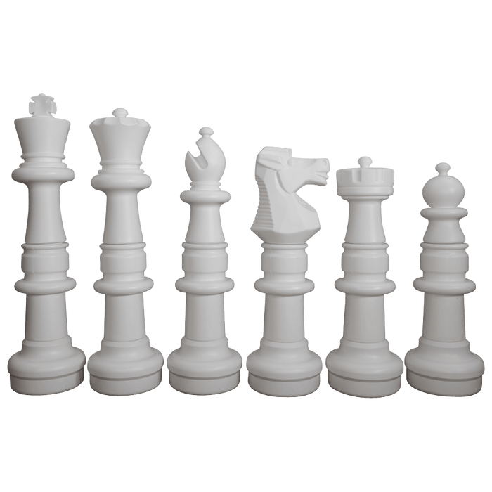 37 Inch Plastic Giant Chess Set with Commercial Grade Roll-Up Chessboa