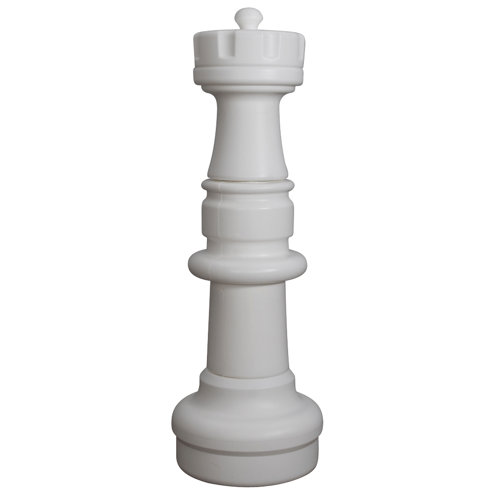 29 Inch Light Plastic Rook Giant Chess Piece | Giant Outdoor Chess