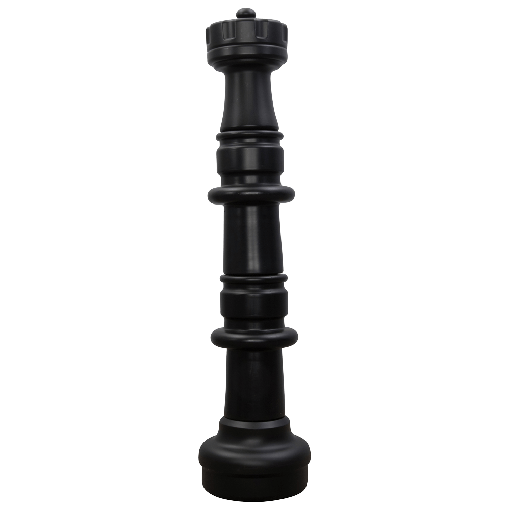 41 Inch Dark Plastic Rook Giant Chess Piece | Giant Outdoor Chess